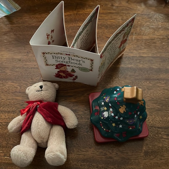 American Girl | Toys | American Girl Doll Bitty Baby Rare Teddy Bear ...